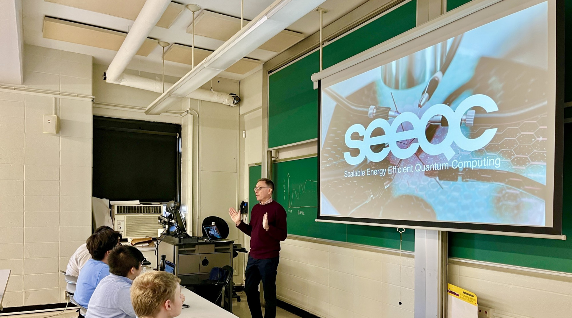 SEEQC CEO John Levy Discusses Scalable Quantum Computing at Columbia EE ...