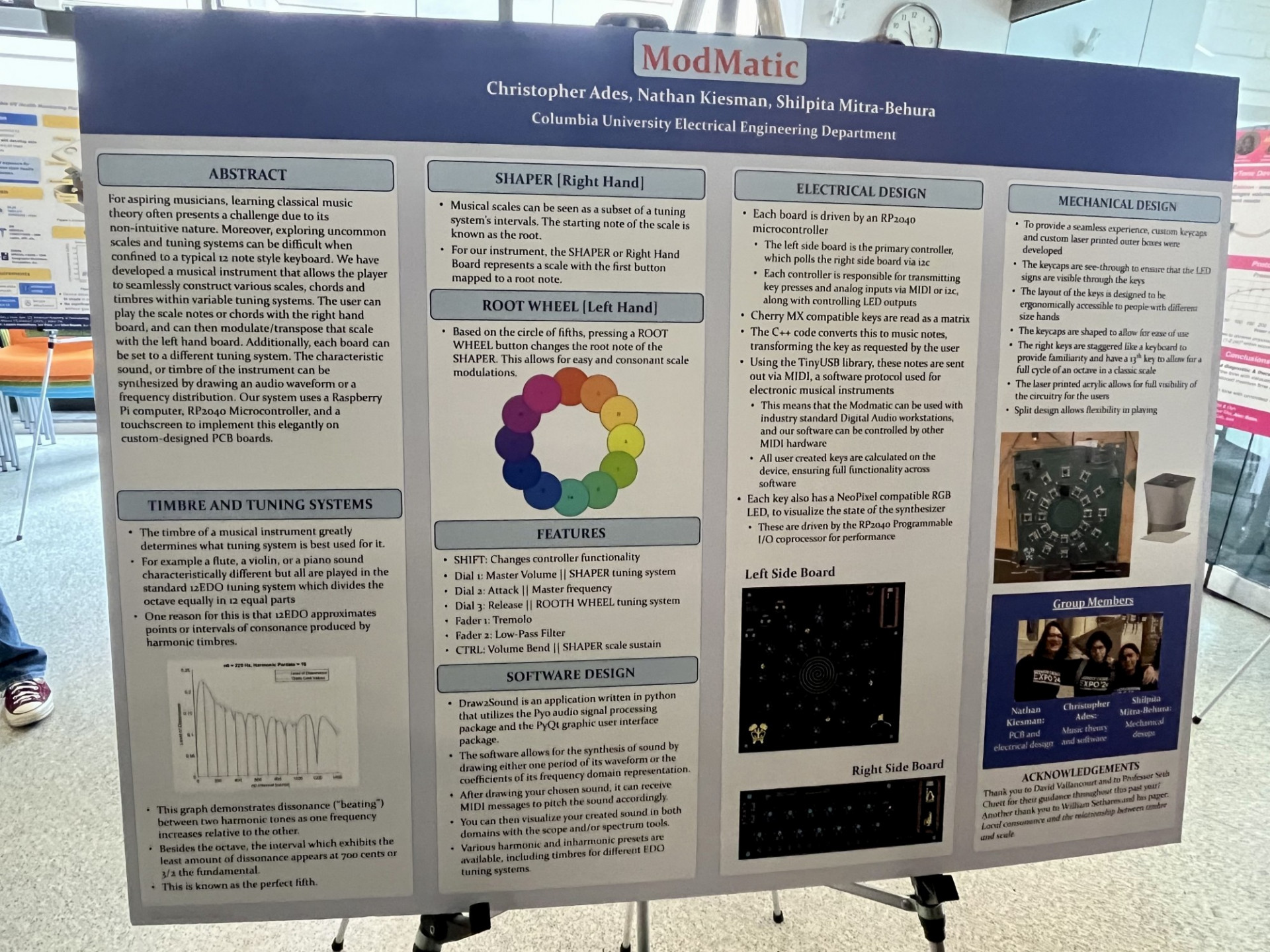 2024 Annual Senior Design Poster Session Showcases 7 Electrical Engineering Projects ...