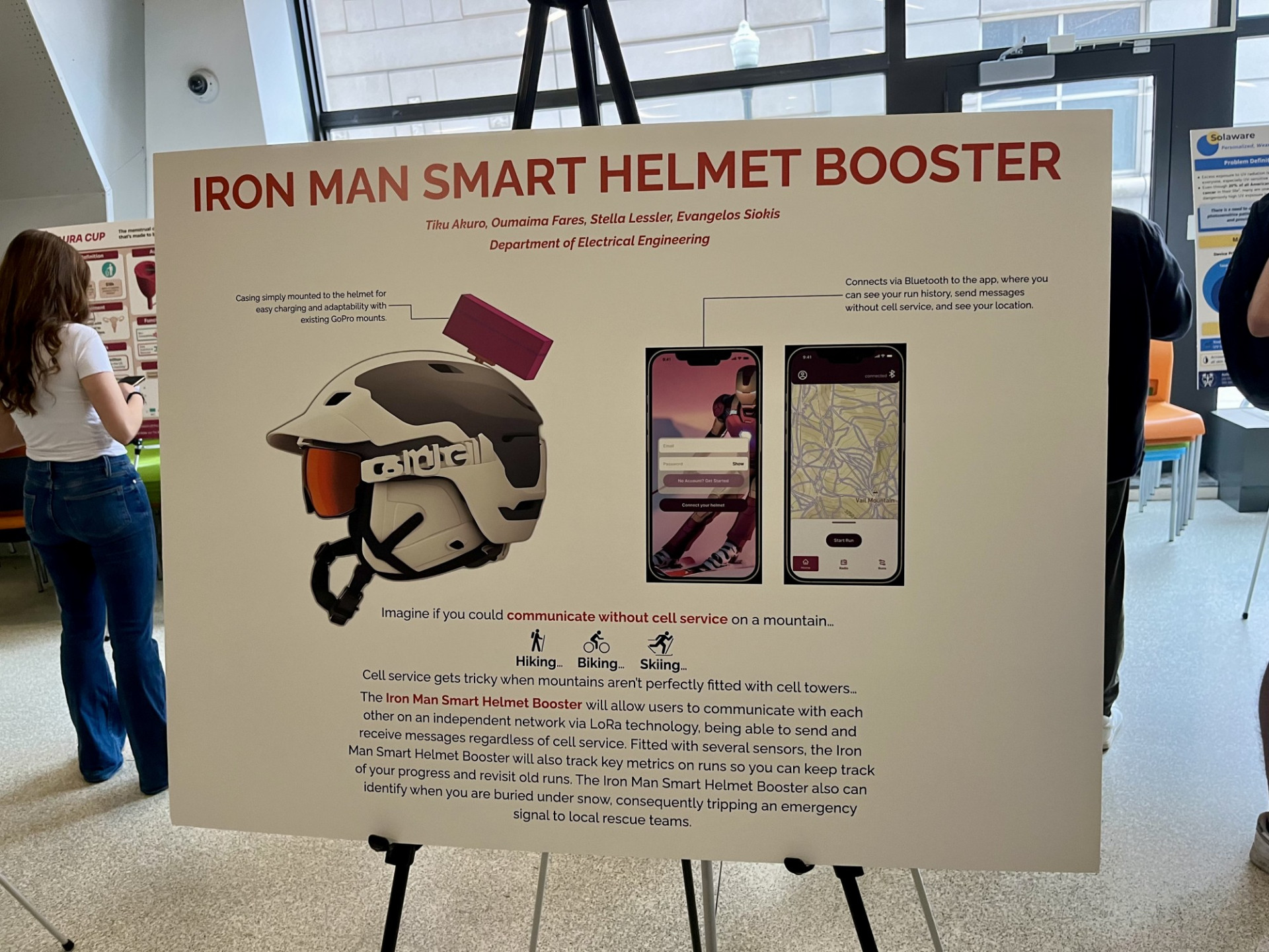2024 Annual Senior Design Poster Session Showcases 7 Electrical Engineering Projects ...