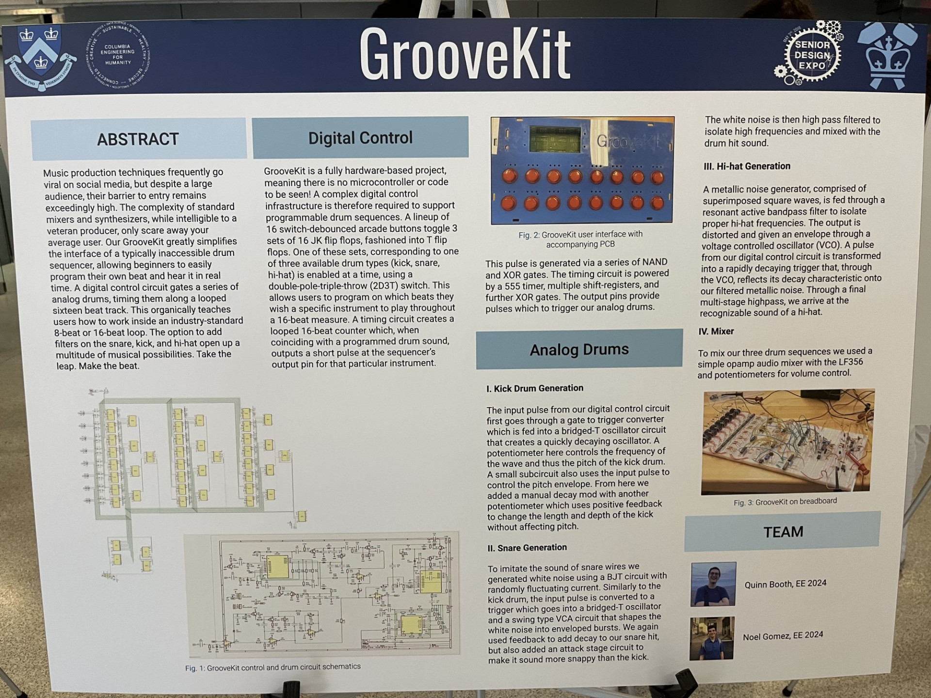 2024 Annual Senior Design Poster Session Showcases 7 Electrical ...