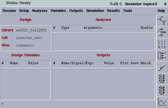 Ee4321 Vlsi Circuits Hspice Simulation From Cadence Interface