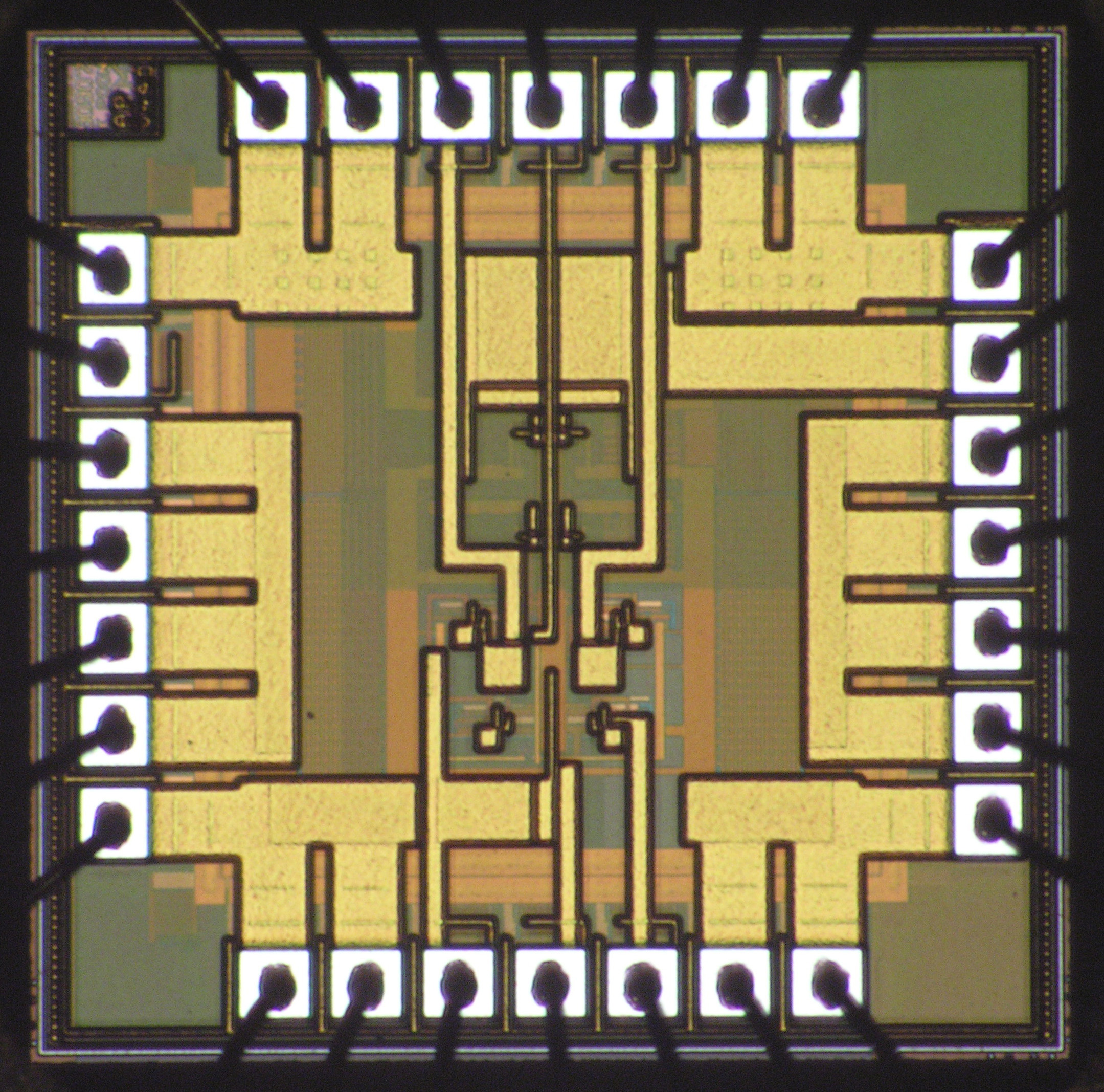 Fig. 1: Photo of the IC die