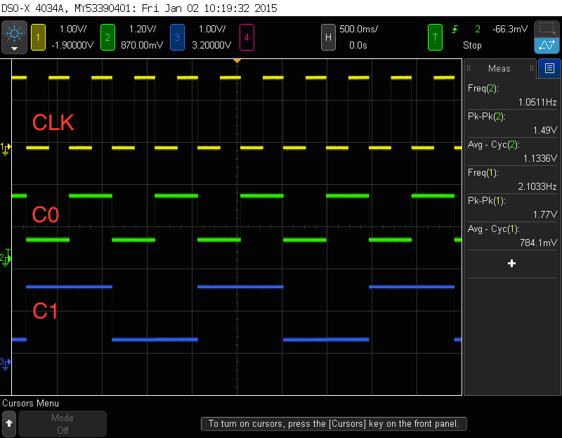 Fig.4 - Counter Increment with Clock