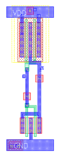 Fig. 1: Inverter Layout