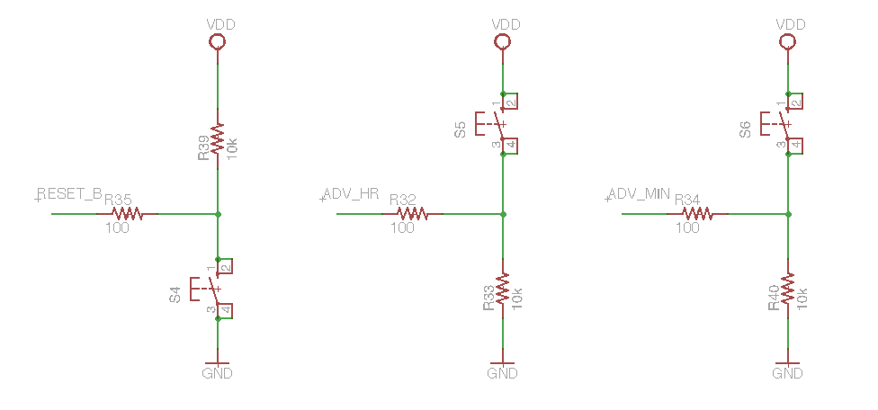 Fig. 3: PCB schematic for the IC pin connection