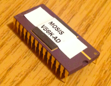 Fig. 1: Fabricated chip after tape-out