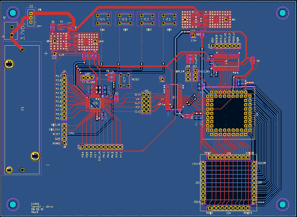 Schematics and PCB for the evaluation board is created using KiCAD. The ...
