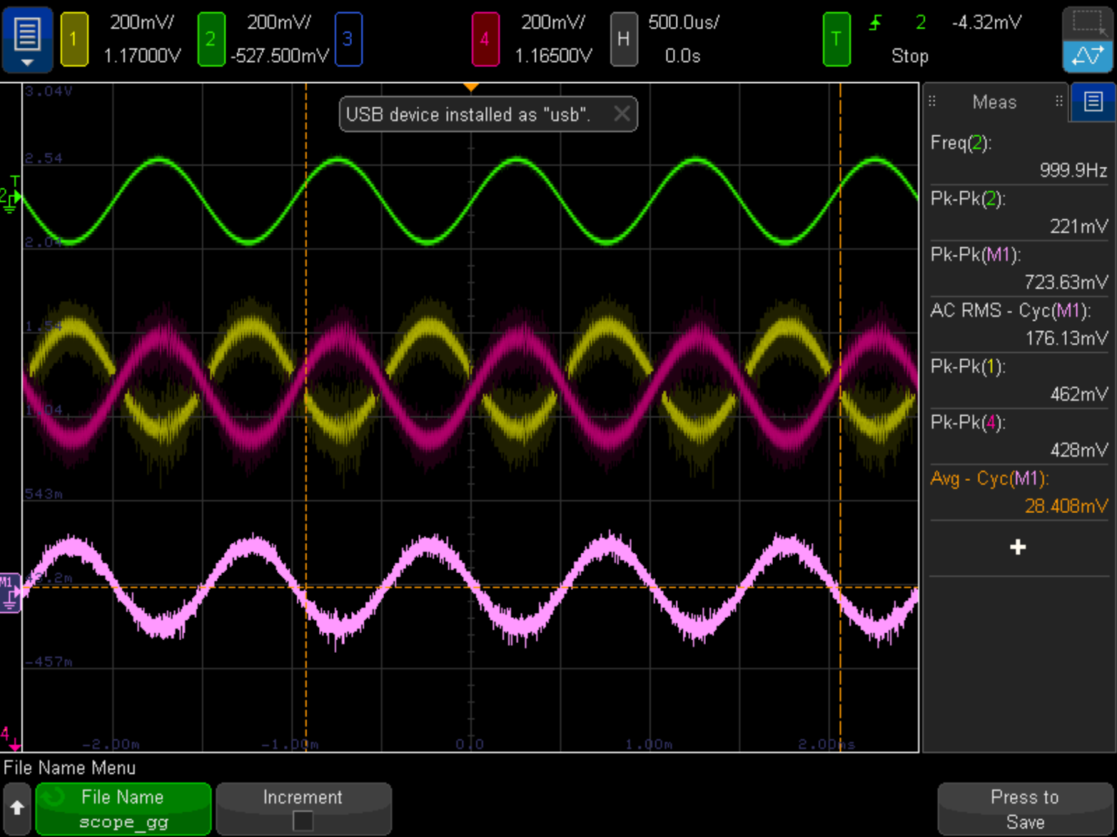 Figure 4. End-to-end testing results