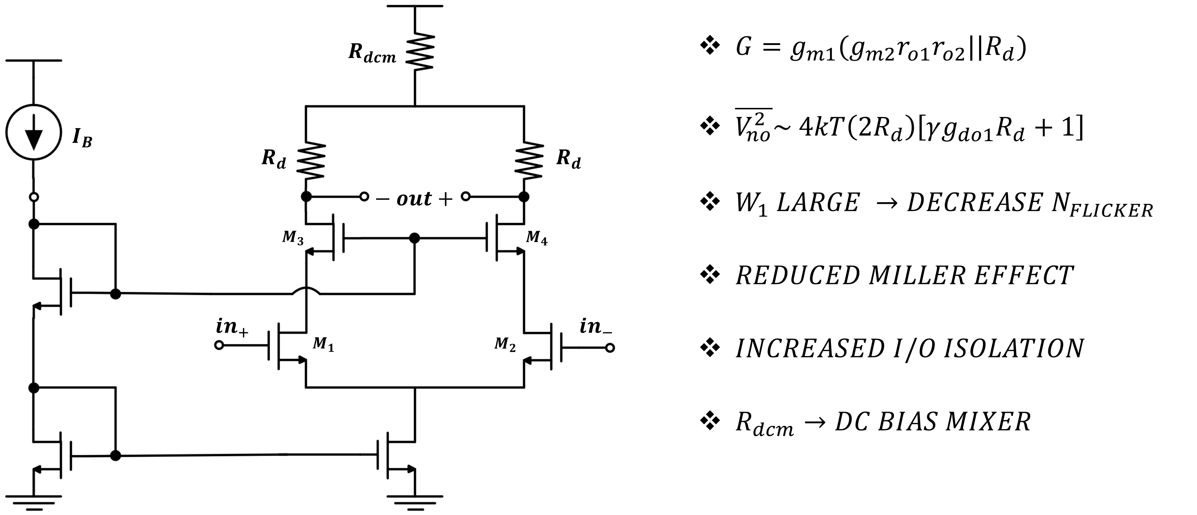 lna schematic drawn