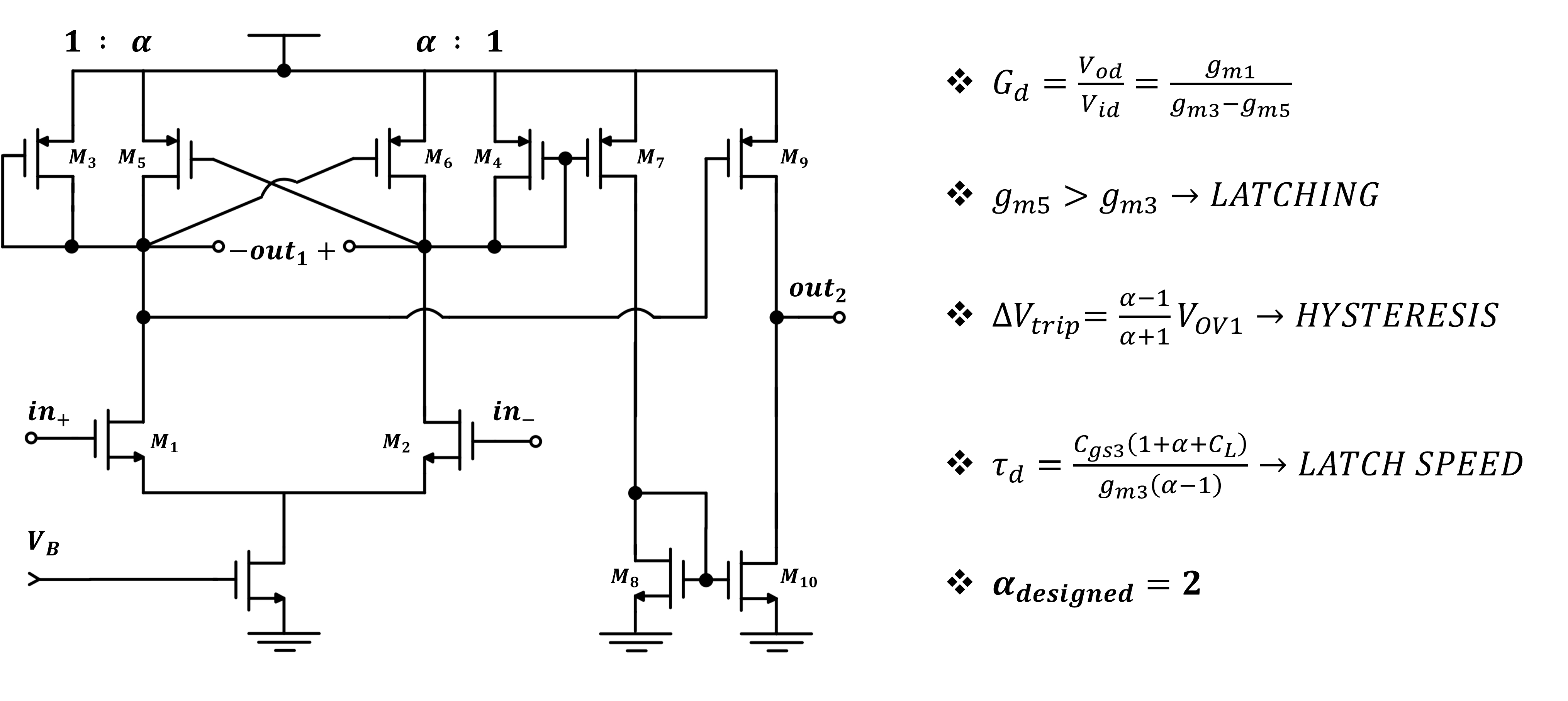 Schmitt-Trigger schematic drawn