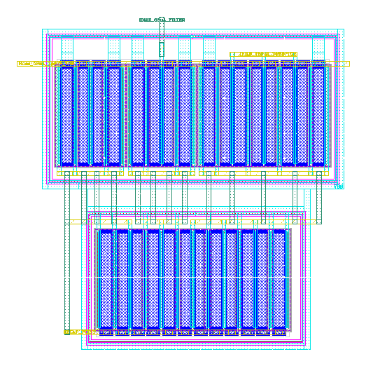 Current mirror layout